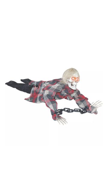 Animated Reaper Prop in Chains – SoulofHalloween